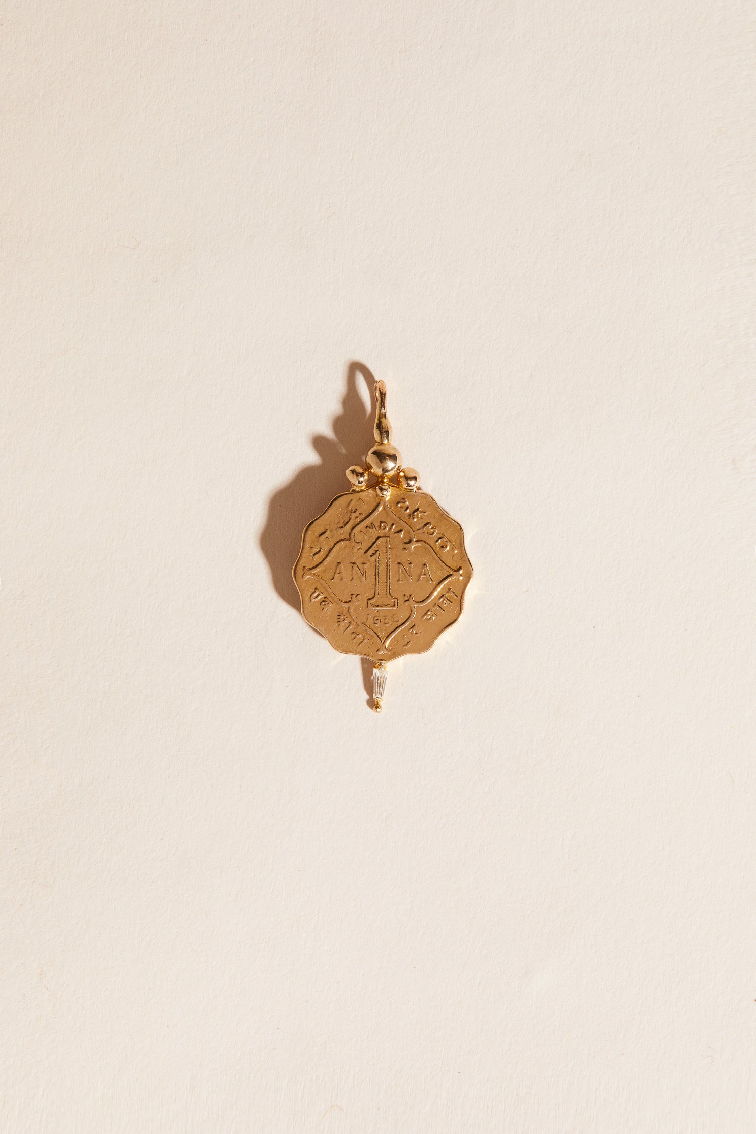Anna Coin Baguette Pendant – Haati Chai